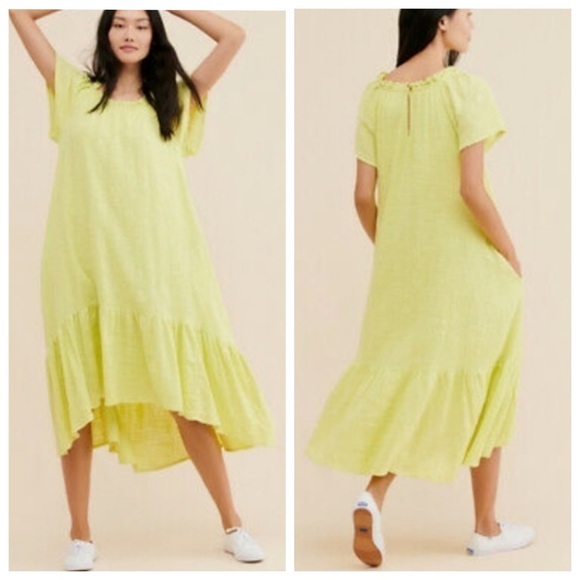 Anthropologie | Dresses | Anthropologie Maeve Selah Cotton Gauze ...